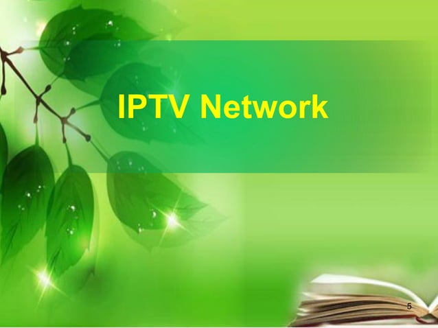 Iptv dan internet video . network overview | PPT