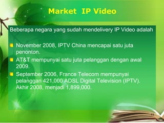 Iptv dan internet video | PDF