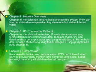 Iptv dan internet video | PDF