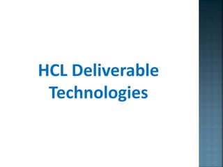 INPLANT TRAINING at HCL Velachery | PPTX