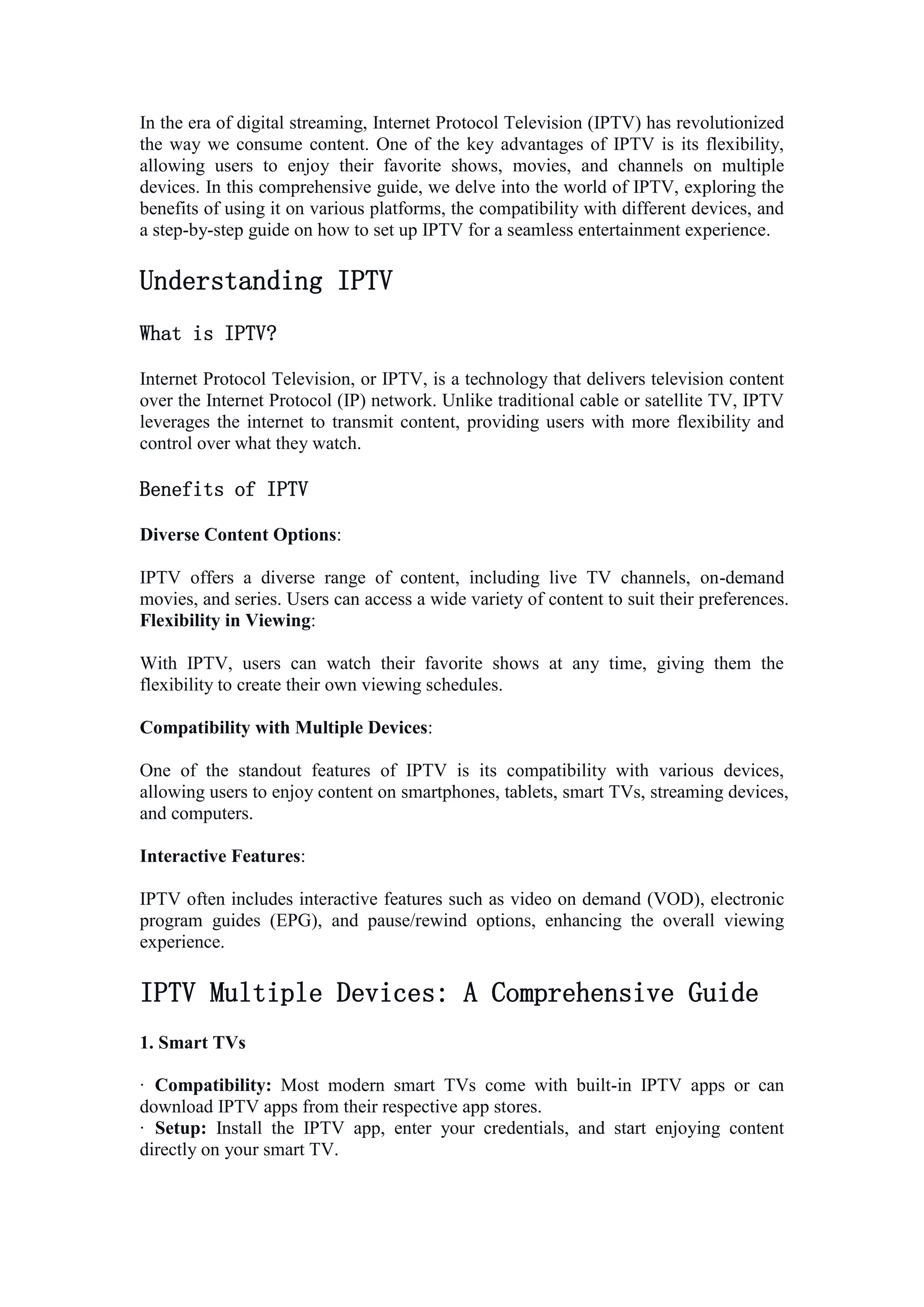 IPTV Multiple Devices- Share Your Family's Subscription.docx