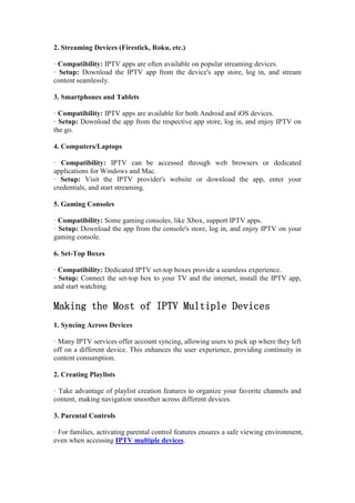 IPTV Multiple Devices- Share Your Family's Subscription.docx