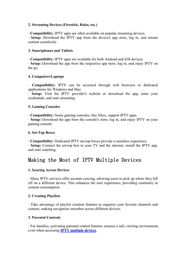 IPTV Multiple Devices- Share Your Family's Subscription.docx