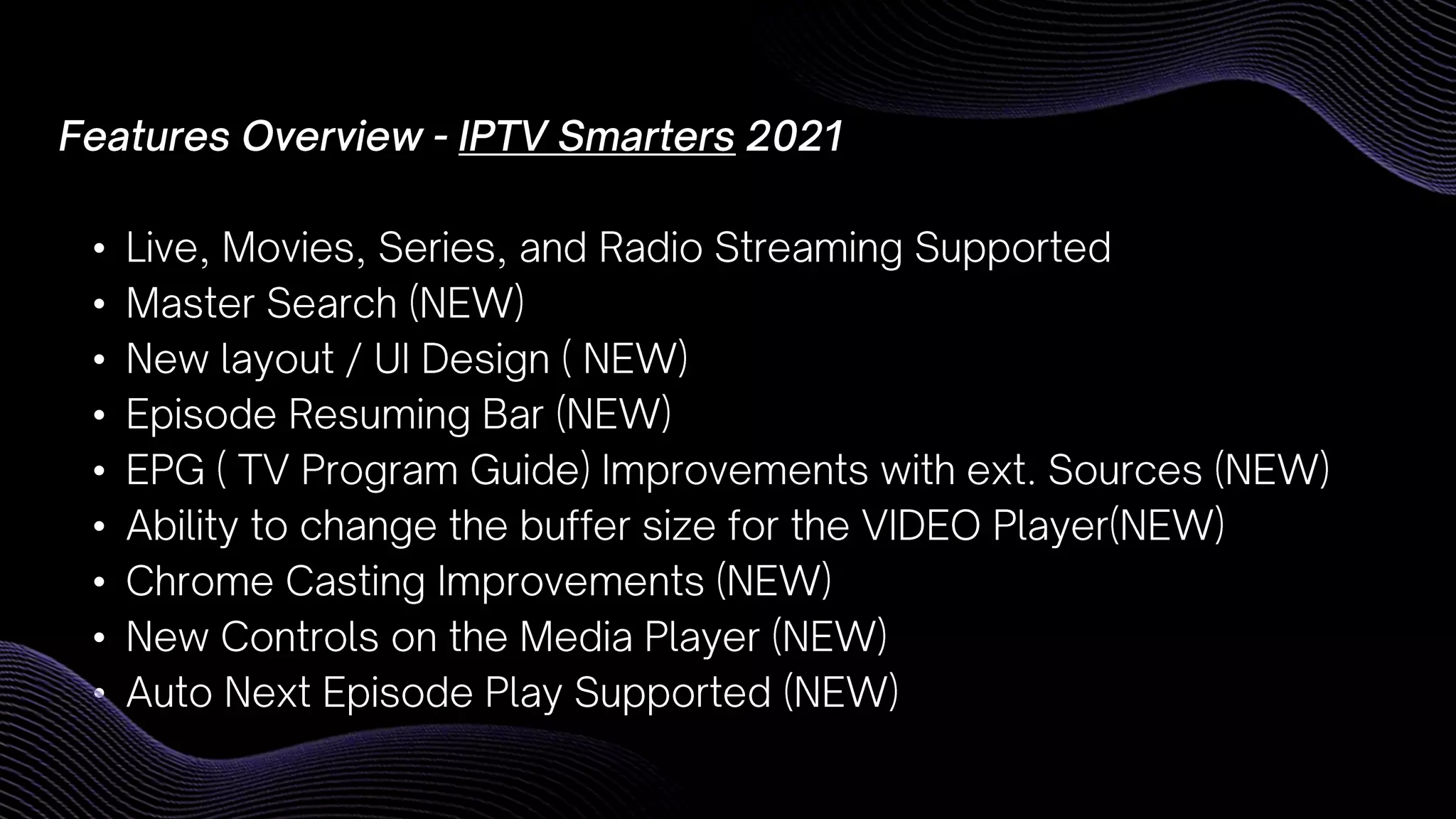 BETA RELEASE - IPTV SMARTERS PRO 2021 - V3.0.0 | PPT