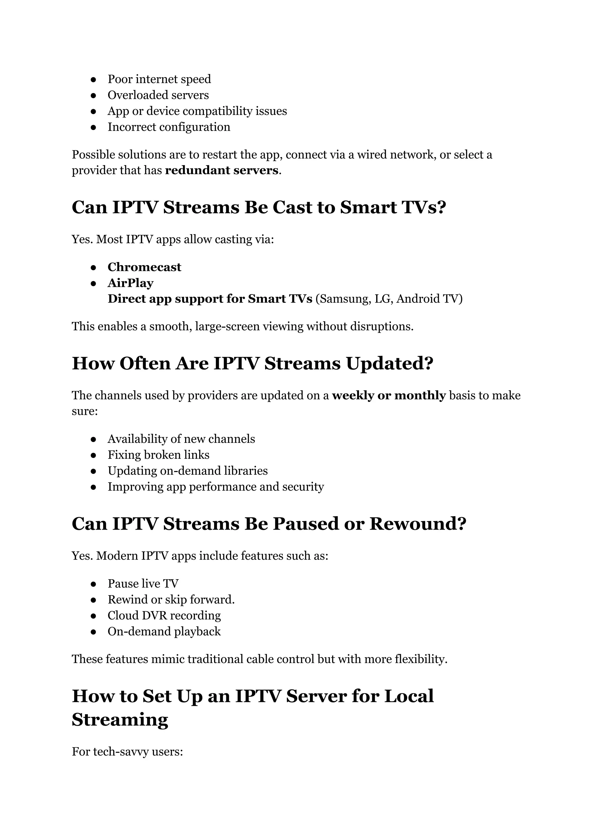 Top IPTV Streams & Providers in the USA 2025 | PDF