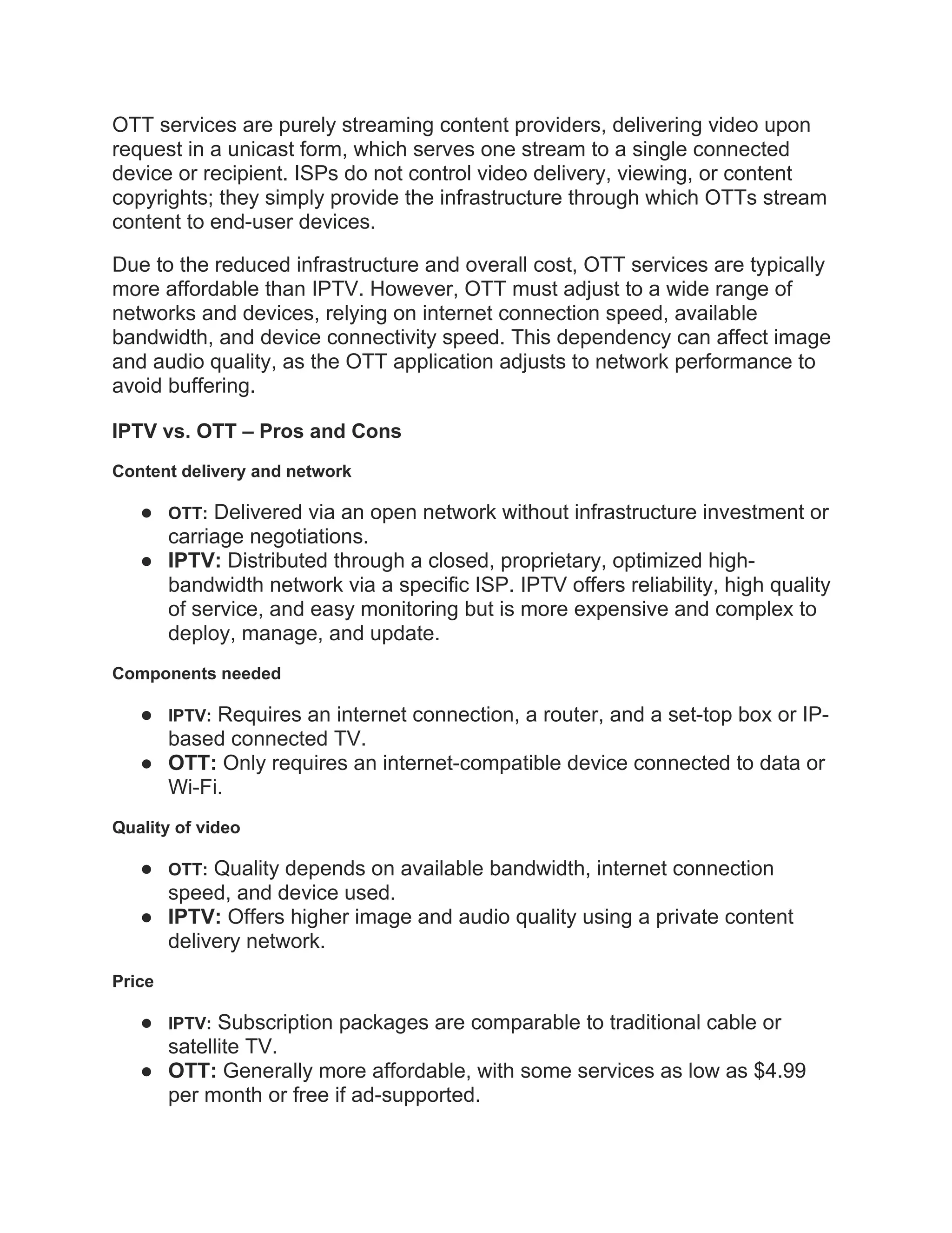 IPTV vs. OTT – Internet TV explained.docx | Home Entertainment Systems ...