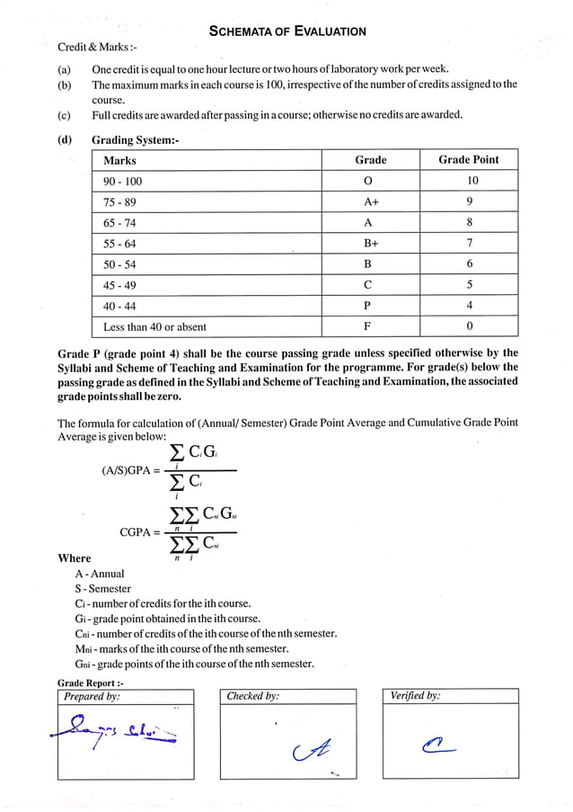 IPU BTech Marksheets | PDF