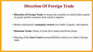 I_PUC_Economics_India_On_the_eve_of_Independence_Part_3_of_4_-_Harsha ...