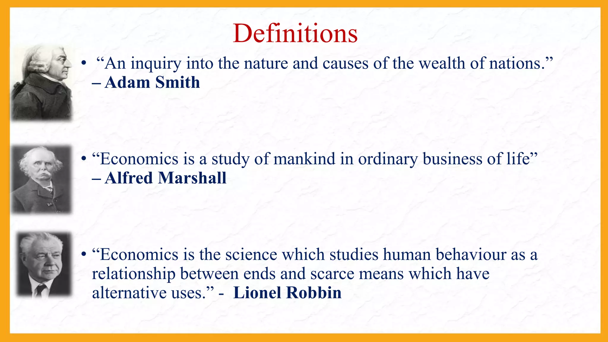 I PUC I Economics I Unit 1 I introduction.pptx