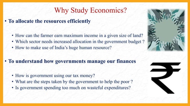 I PUC I Economics I Unit 1 I introduction.pptx | Economy | Business and ...