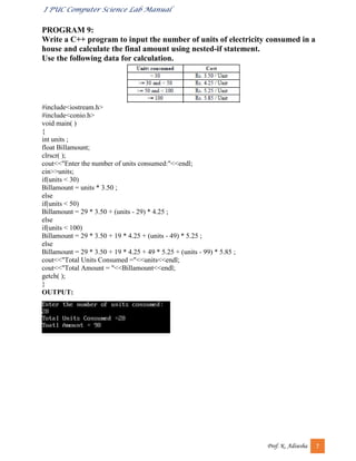 I PUC CS Lab_programs | PDF