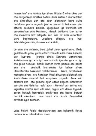 Ipuinak | PDF