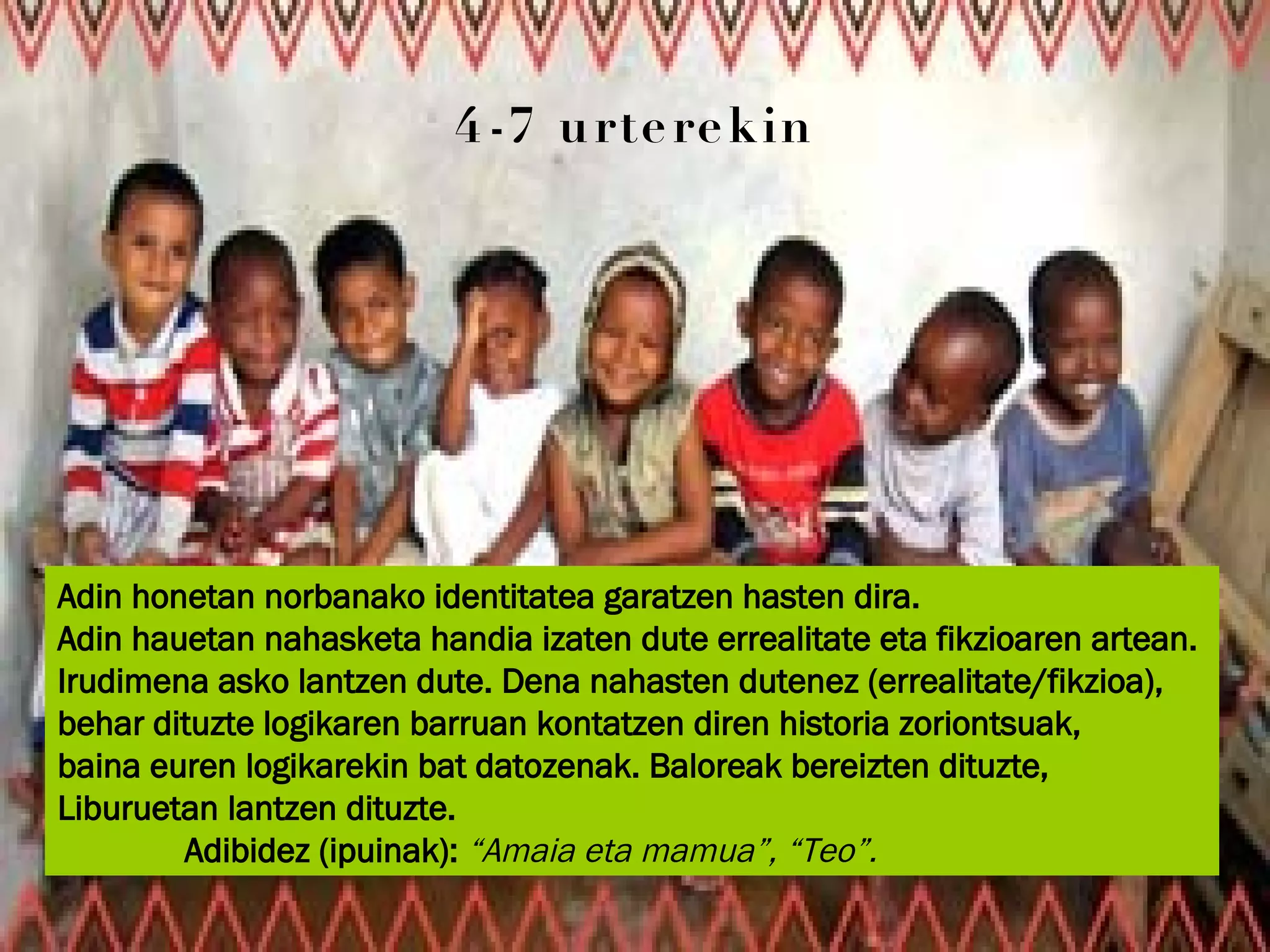 Ipuinak adinaren arabera | PPT