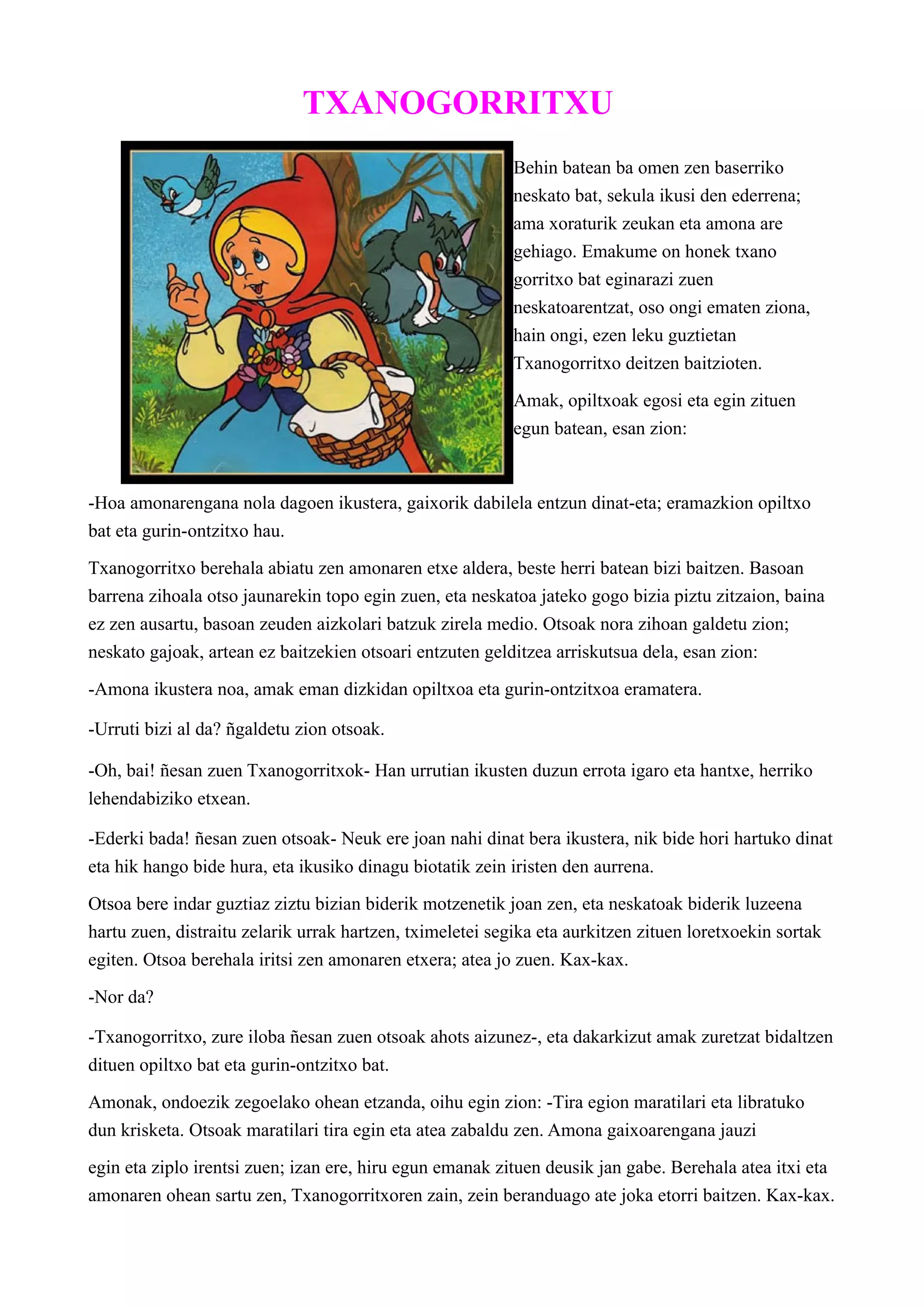 Ipuinak haurrentzat | PDF