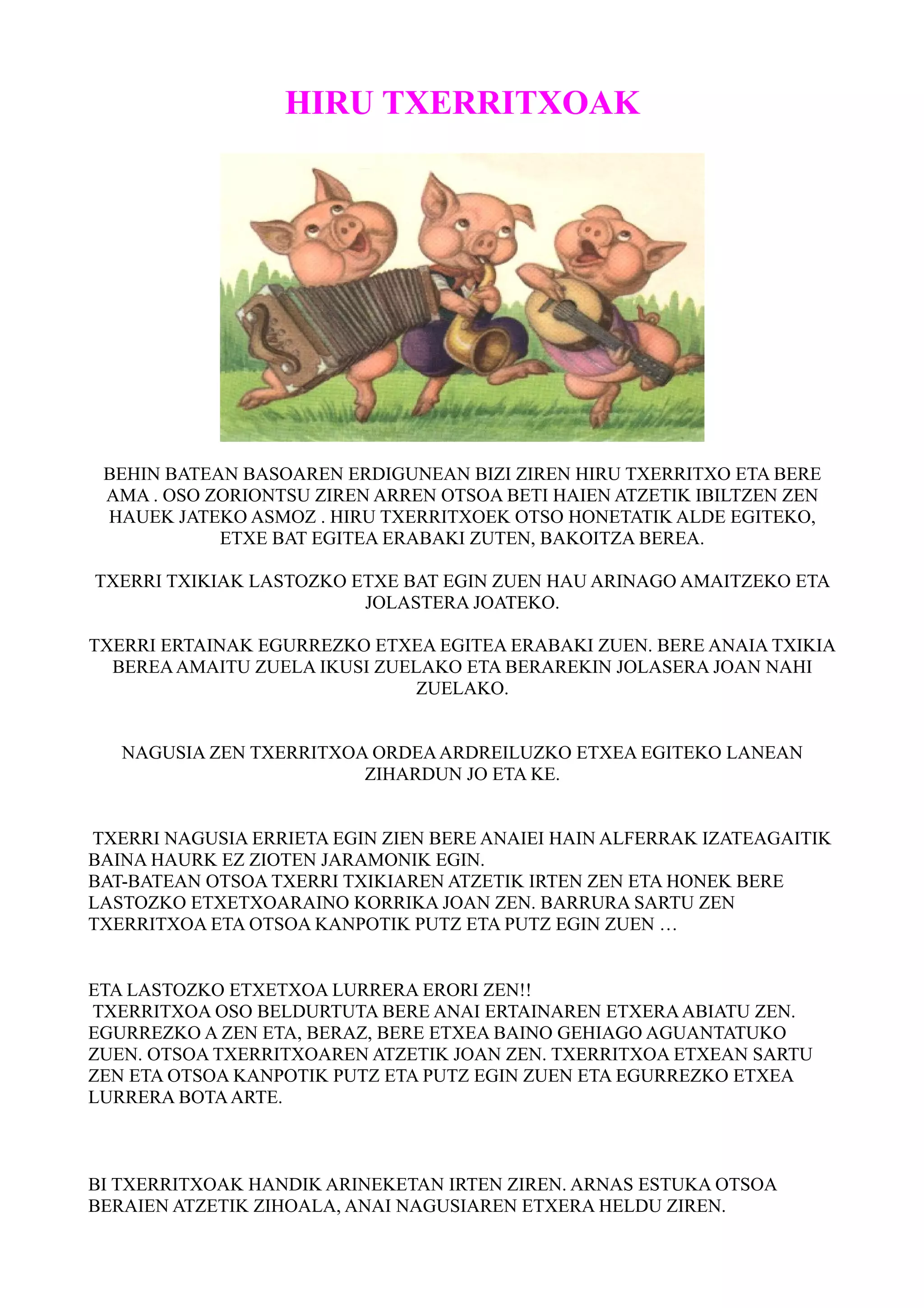 Ipuinak haurrentzat | PDF