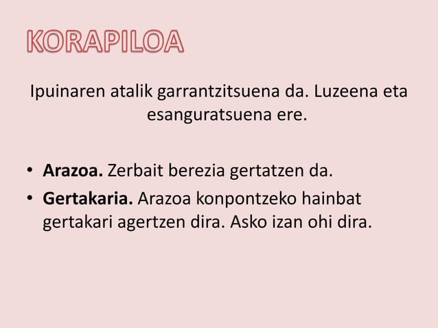 Ipuin baten atalak | PPTX