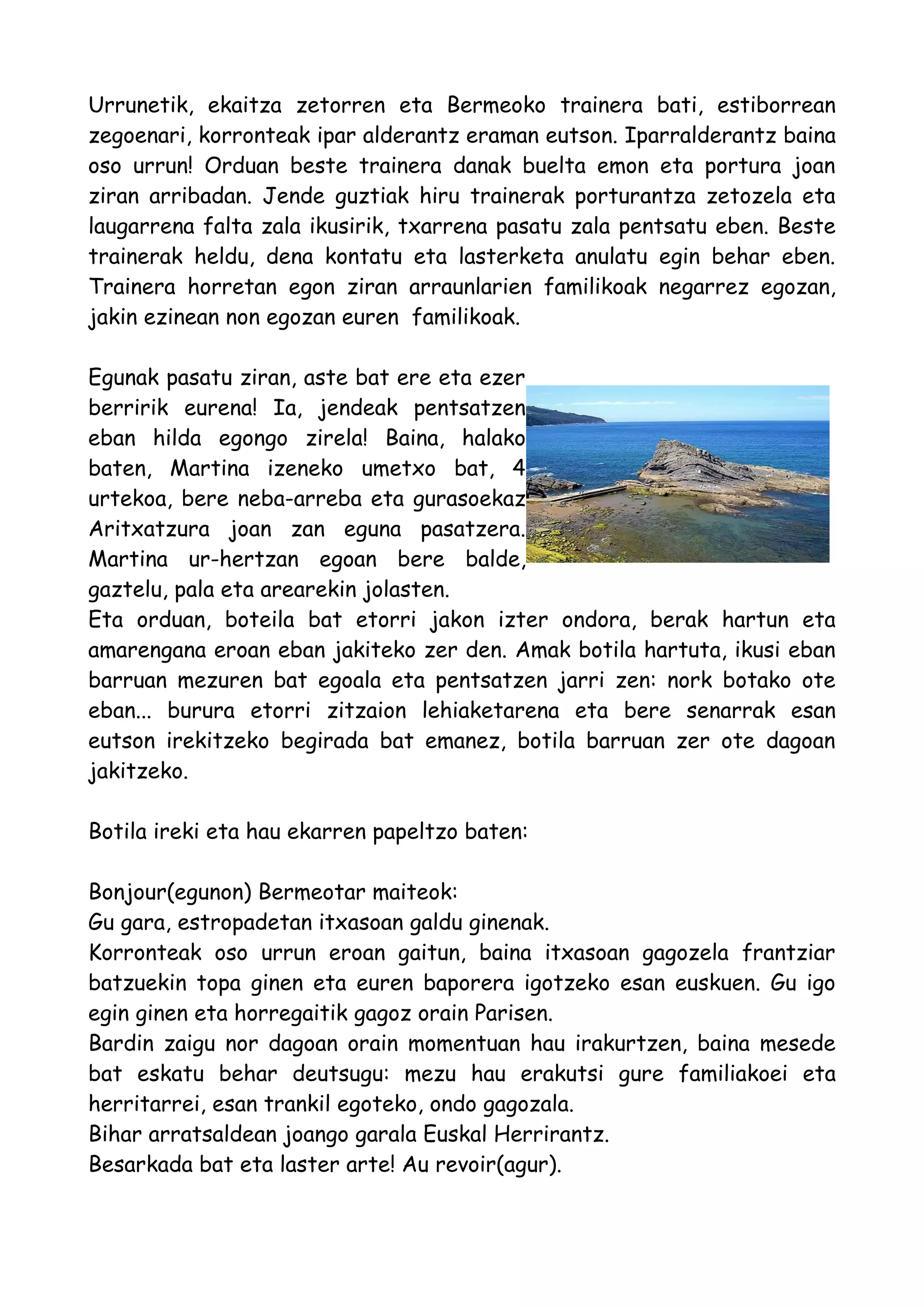 Ipuin lehiaketa irati | PDF