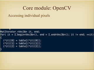 Image Processing with OpenCV | ODP