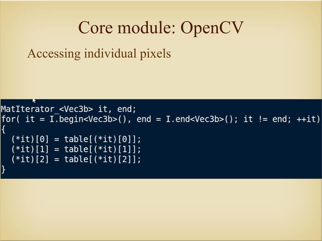 Image Processing with OpenCV | ODP