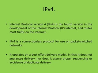 IPv4 | PPTX