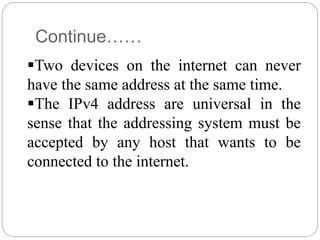 Ipv4 | PPTX