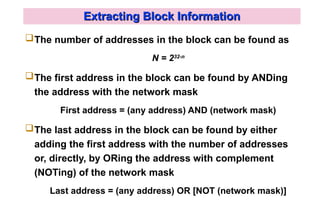 IPv4 Address, IPv6 Address and its types | PPT