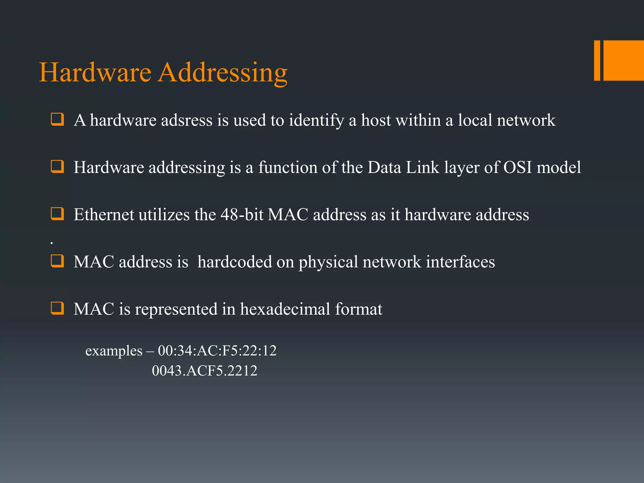Ipv4 Addressing And Subnetting Pptx