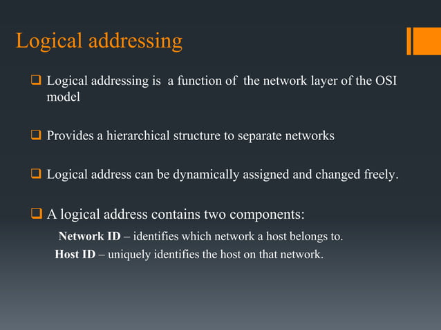IPv4 addressing and subnetting | PPTX