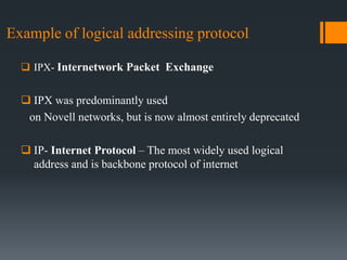 IPv4 addressing and subnetting | PPTX