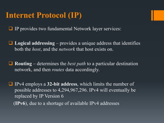 IPv4 addressing and subnetting | PPTX