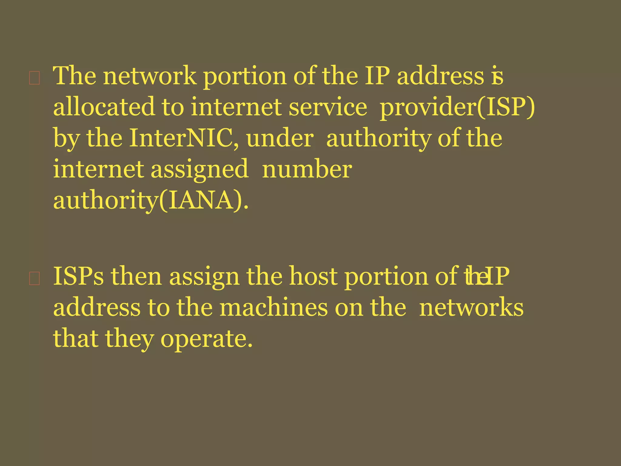 IP Address - IPv4 & IPv6 | PPTX
