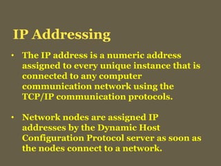 IP Address - IPv4 & IPv6 | PPTX