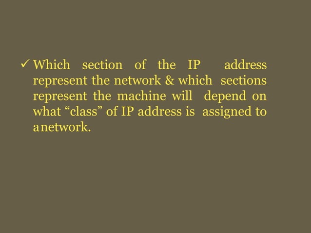 IP Address - IPv4 & IPv6 | PPTX | Internet | Computing