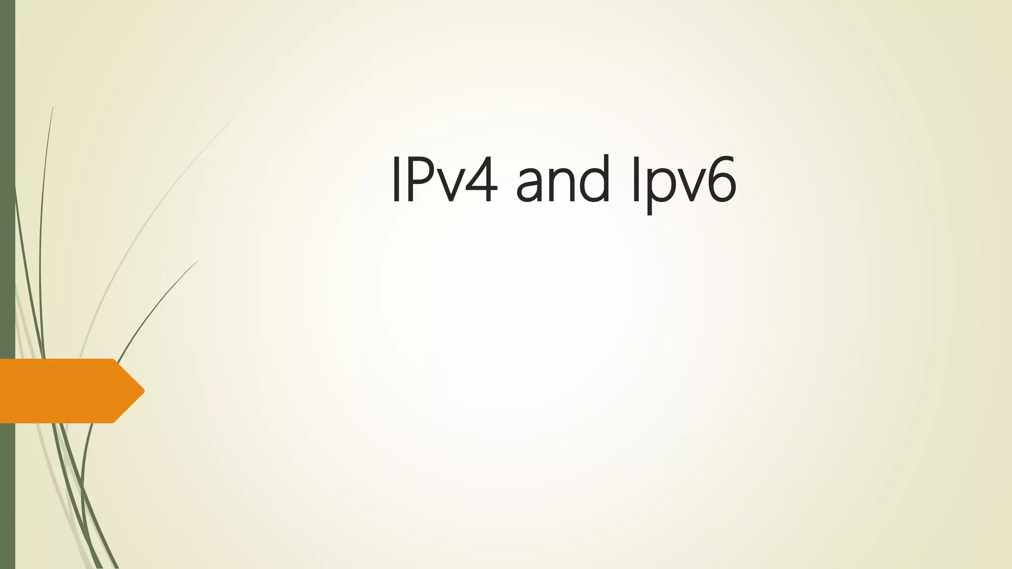 Ipv4 and Ipv6 | PPTX | Computer Networking | Computing