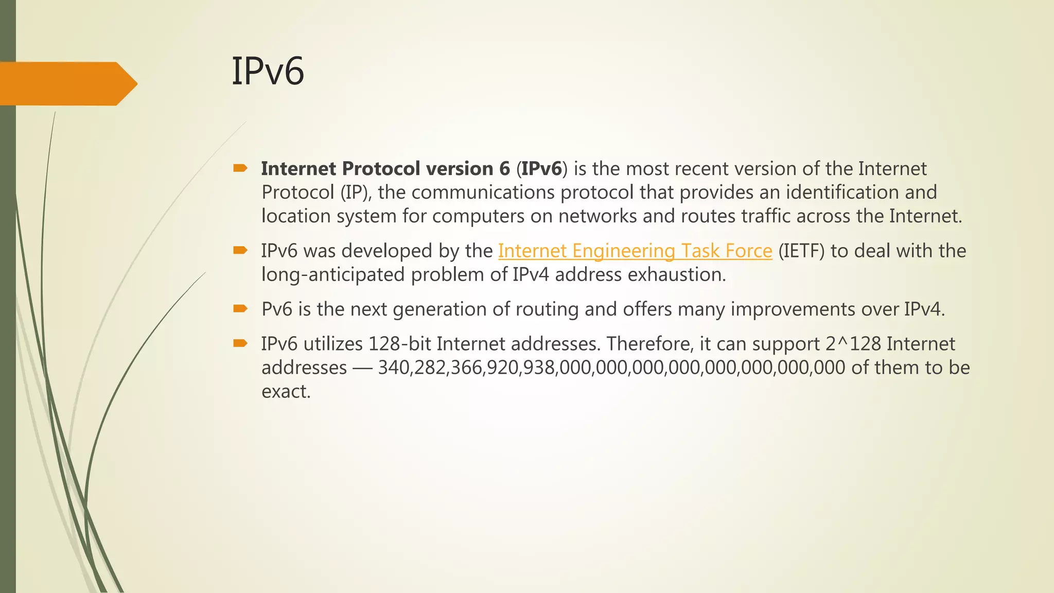 Ipv4 and Ipv6 | PPTX | Computer Networking | Computing