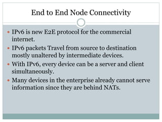I pv4 and ipv6 | PPT | Computer Networking | Computing