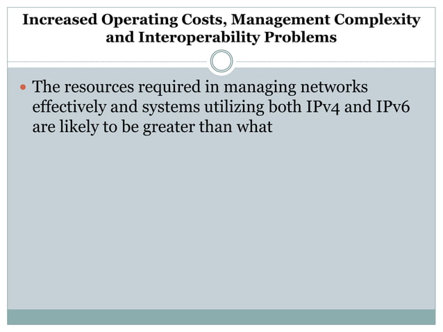 I pv4 and ipv6 | PPT | Computer Networking | Computing