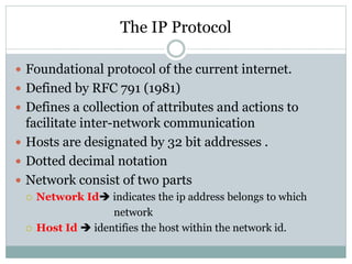 I pv4 and ipv6 | PPT | Computer Networking | Computing