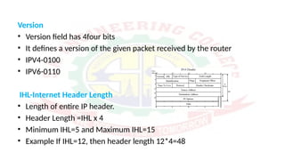 IPV4 and FRAGMENTATION in Computer Networks.pptx