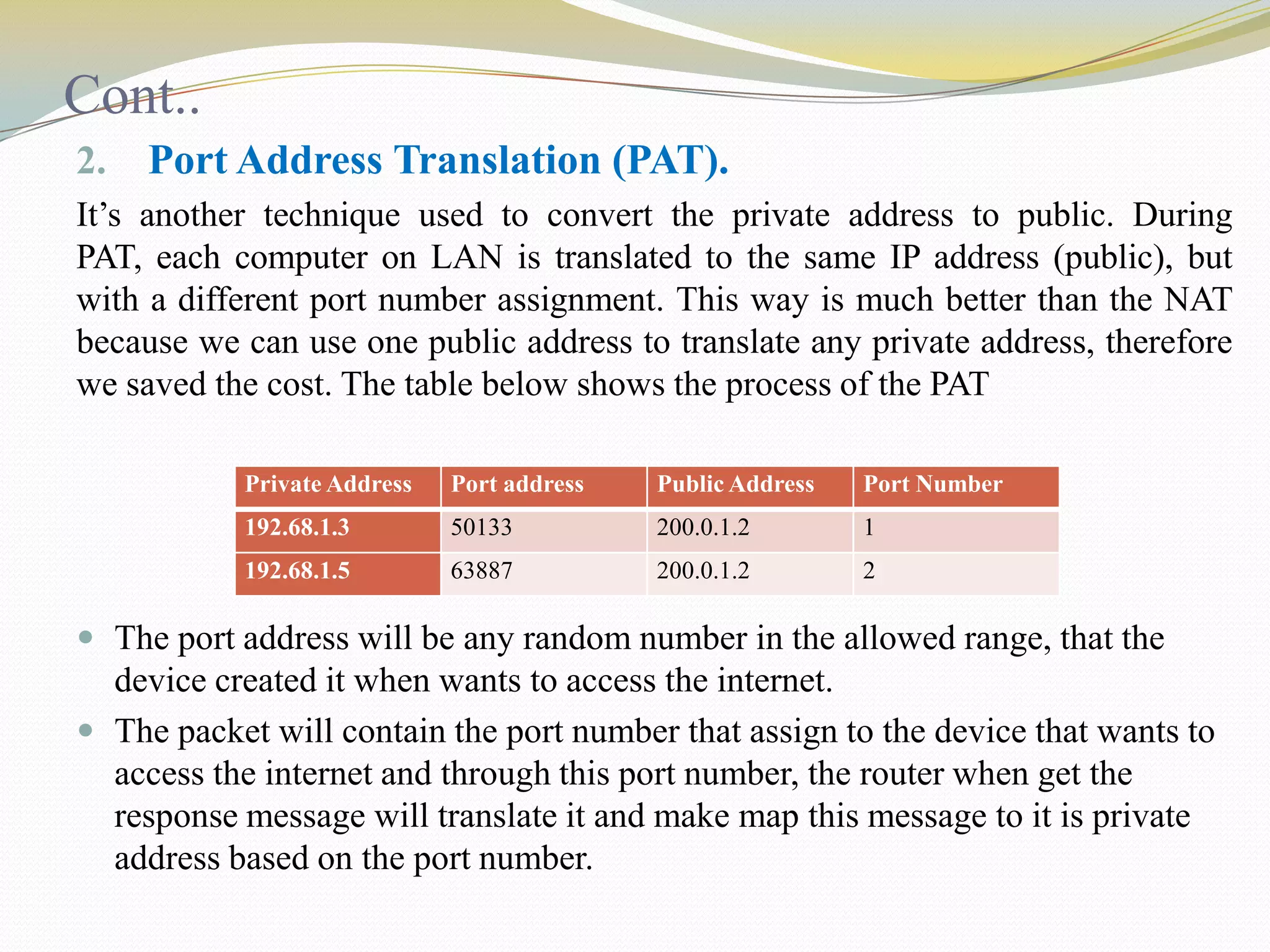 IP Addressing & subnetting strategy | PPTX