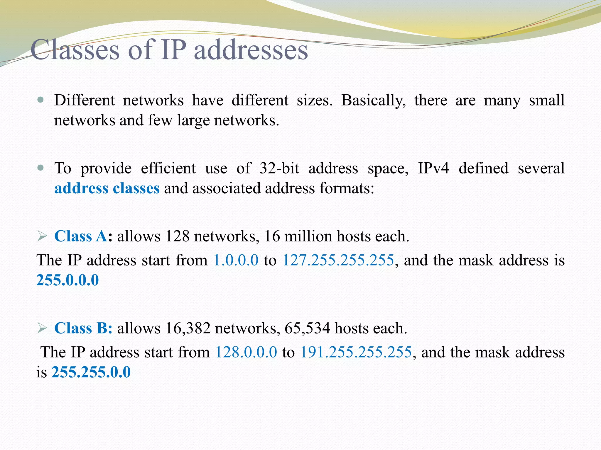IPv4 Addressing | PPTX