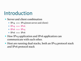 IPV4_IPV6_INTEROPERABILITY_ | PPT