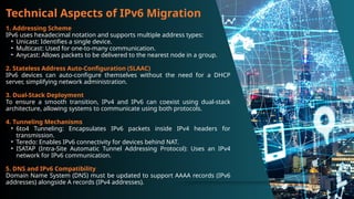 IPv4 to IPv6 Migration: The Future of the Internet | PPTX