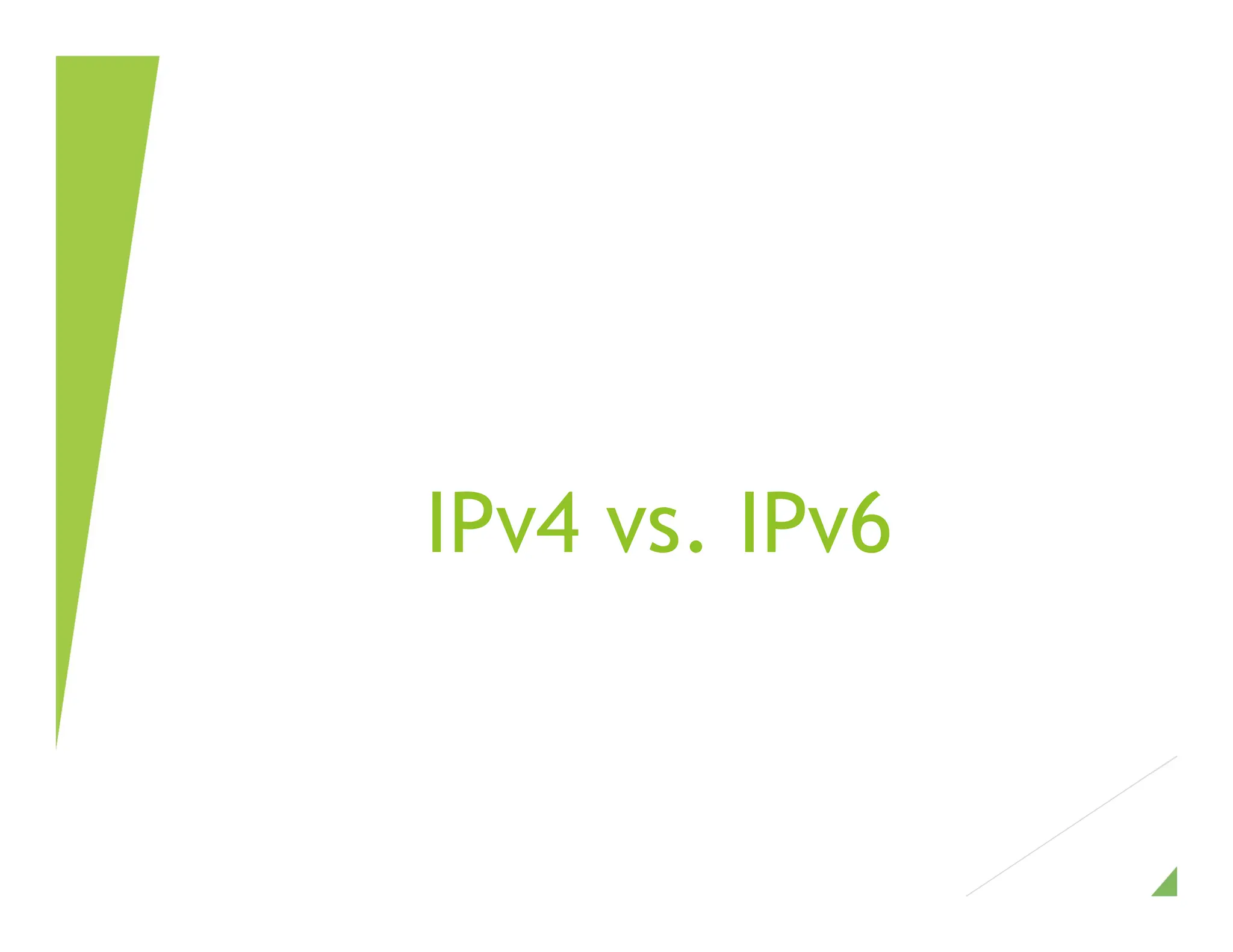 Internet Of Things Notes Ipv4 Vs Ipv6pdf 
