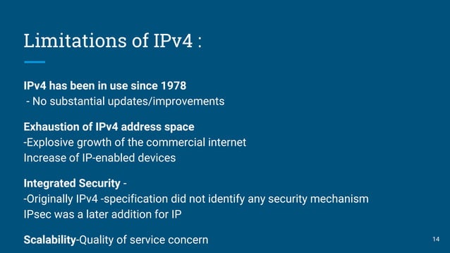 IPv4 VS IPv6 | PPTX | Computer Networking | Computing