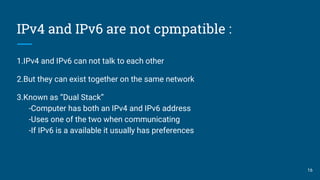 IPv4 VS IPv6 | PPTX