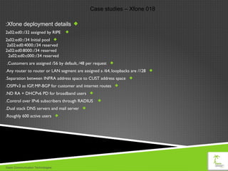 implementing IPv6 in an ISP network, case study and lessons learned ...