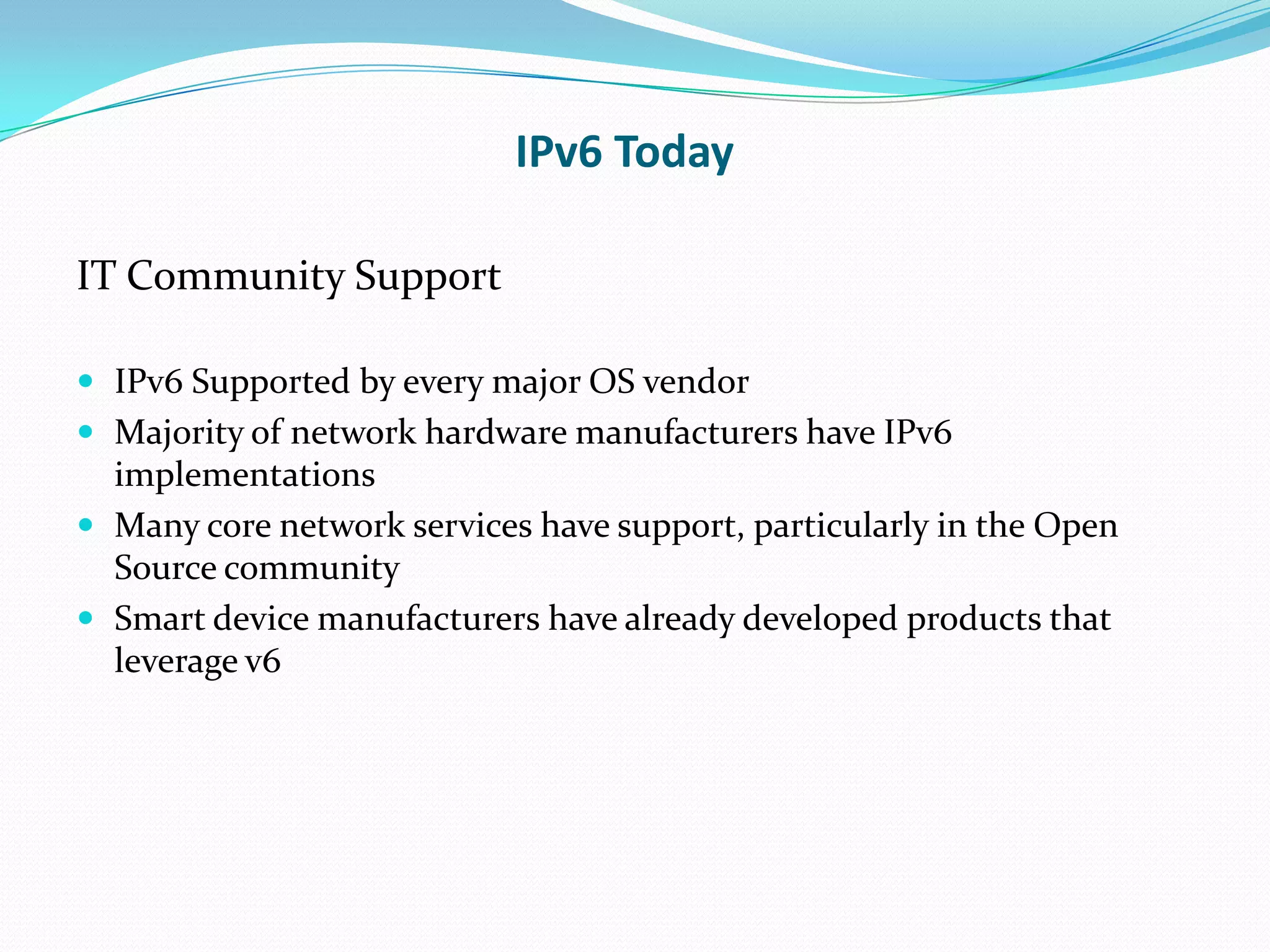 Ipv6 | PPTX