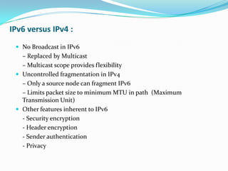 Ipv6 | PPTX