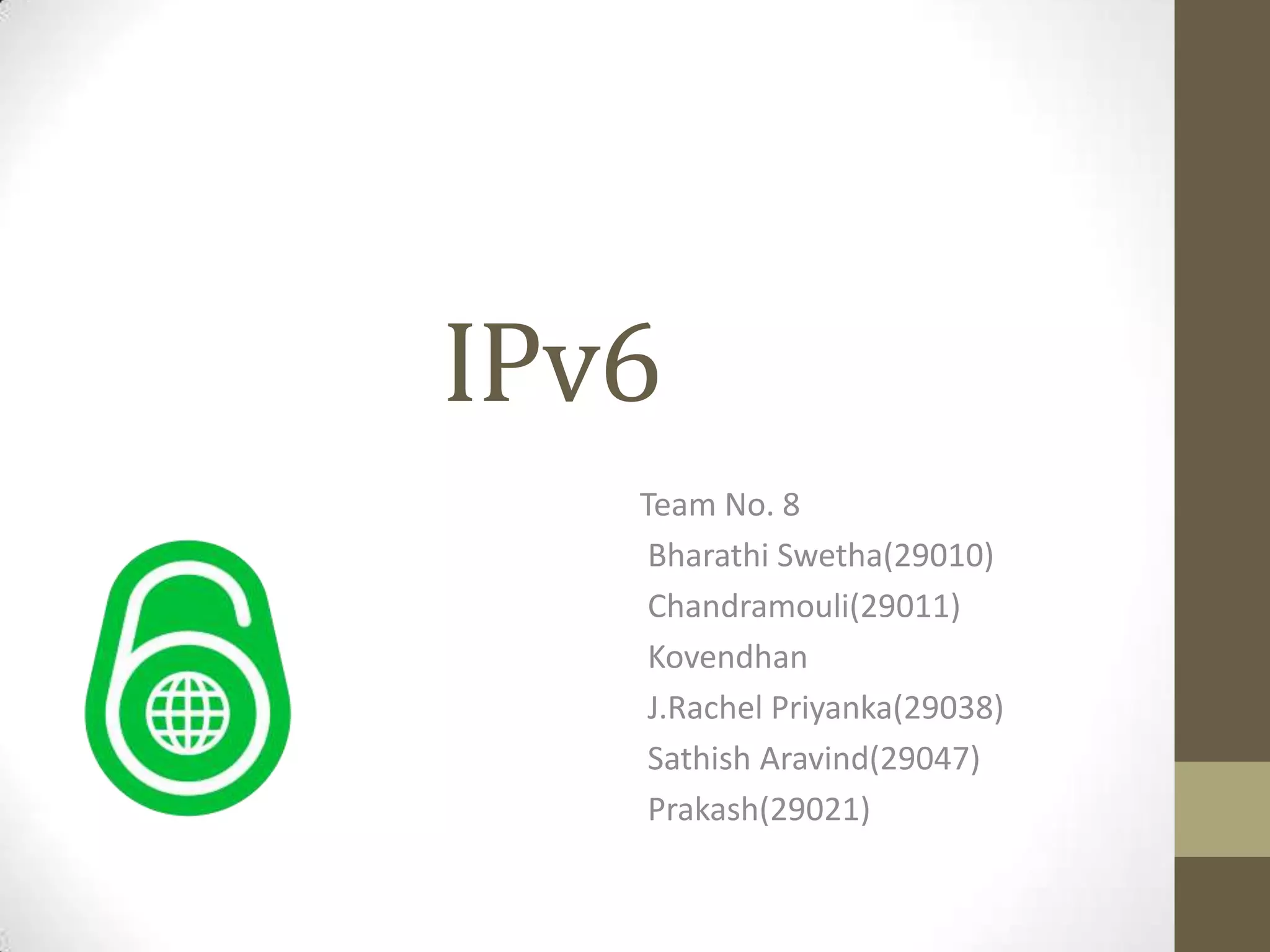 Ipv6 | PPTX